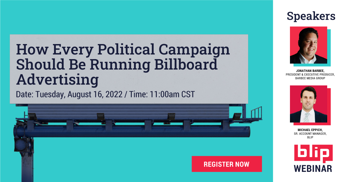 How Every Political Campaign Should Be Running Billboard Advertising